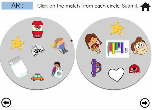 Final R Sounds Articulation Boom™ Cards | Spot the Target Final R