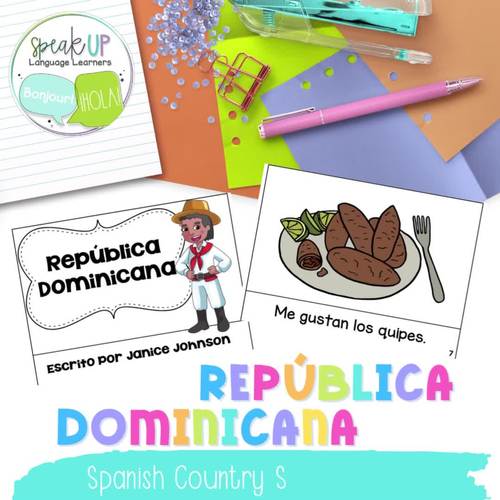 República Domincana Spanish Country Study Reader & Activities Print ...