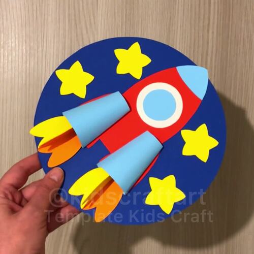 Rocket Craft Space Ship Outer Blast Off Spaceship Stem Activity ...