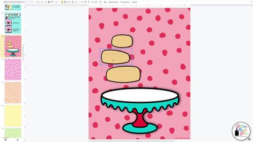 Digital Build a Zany Birthday Cake Art Project and Writing Prompts for ...