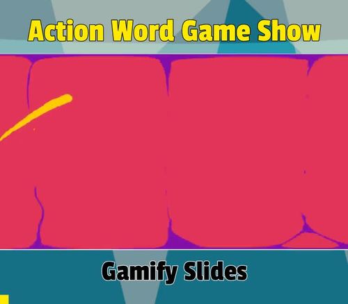 Action Word Game Show Interactive PowerPoint by Gamify Slides | TpT