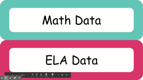 Data Wall in Tropical Colors *Editable by The Unicorn Classroom | TPT