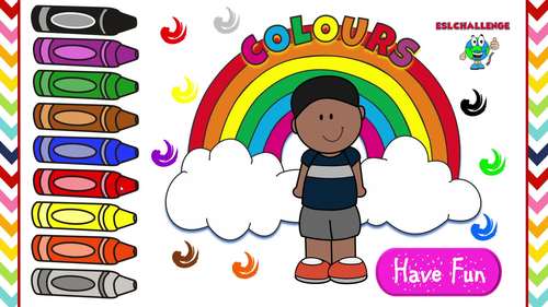 Colours - PowerPoint game by ESLChallenge - English Teaching Resources