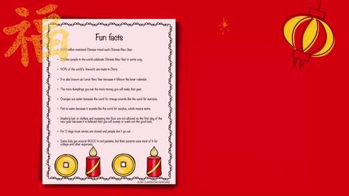 Chinese New Year Activities by My Classroom Cupboard | TPT