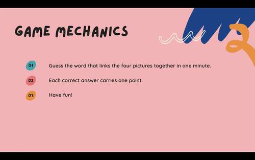 4 Pics 1 Word Challenge (English Game, Warm up Games) by English ED ...