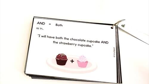 Conjunctions Spring Sentence Building PDF and Digital Boom™ Cards