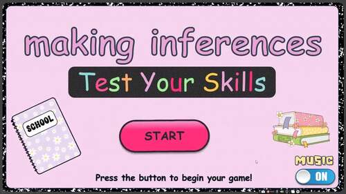 Making Inferences Game Show: ELA Test Prep Reading Review - Inferencing ...