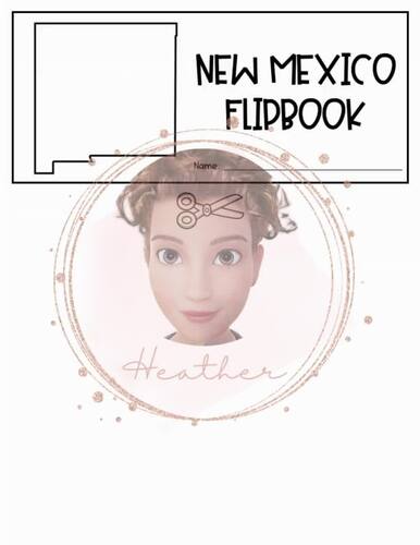 New Mexico State Flipbook | Capital, Bird, Flower, Flag, Animal | State ...
