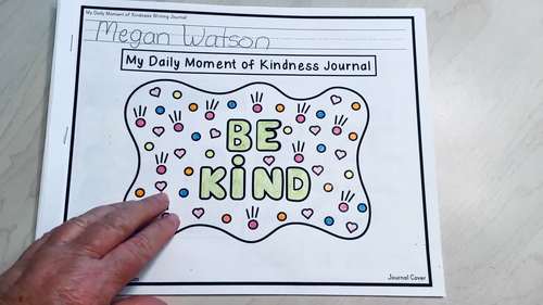 Kindness Activities WRITING JOURNAL for Autism and Social Emotional ...