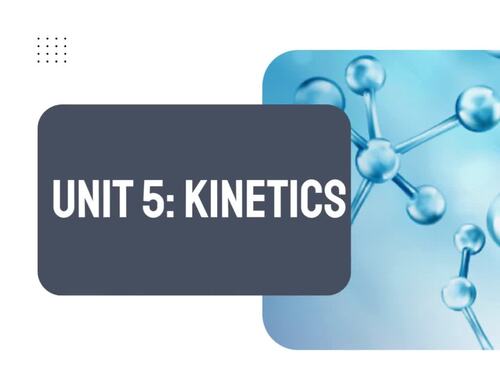 AP Chemistry Unit 5: Kinetics Complete Unit - BUNDLE | TPT