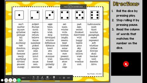 Fry Sight Word | Sight Word Games | Words 501-1000 | TPT