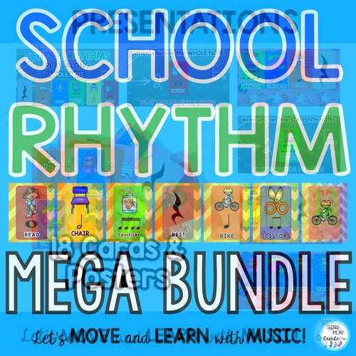 Rhythm Activity Mega Bundle: (All Levels) Videos, Google Apps, Activities