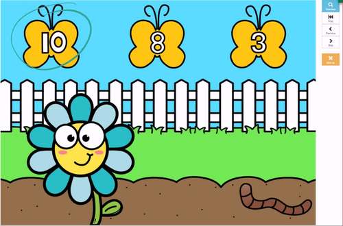 Boom Cards™ Flower Counting (0-10) by Kindergarten Kristy | TPT