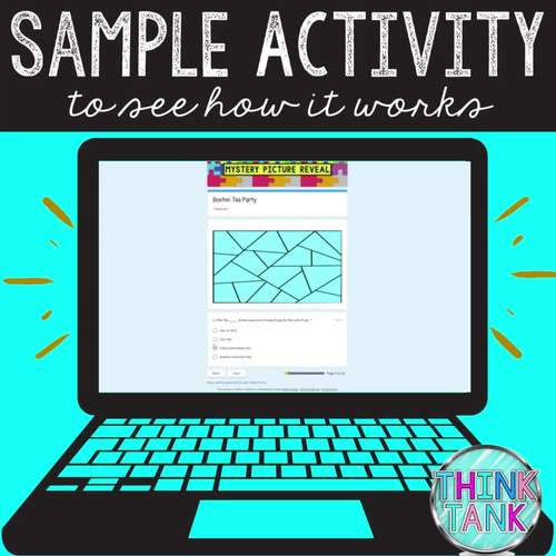 Boston Tea Party Mystery Picture Reveal - Digital SELF-CHECKING Google ...