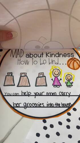 Kindness Craft SEL March Madness by The Teaching Diva Corner | TPT