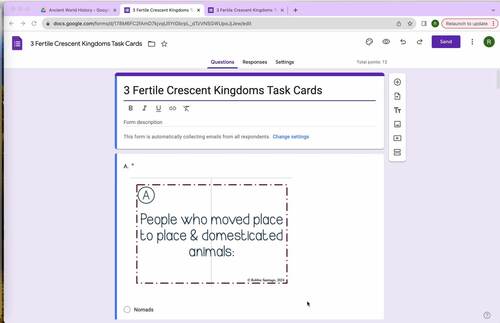 Fertile Crescent Mesopotamia Kingdoms Online Task Cards by Coach S ...