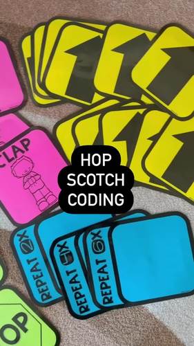 Hop Scotch Coding® (Hour of Code) - Interactive Unplugged Coding ...