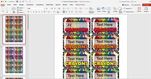 Editable Crayon Box Labels by Reading Coffee and Chaos | TPT