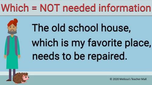 Whose Which That Instruction Grammar Video Relative Pronouns Distance ...