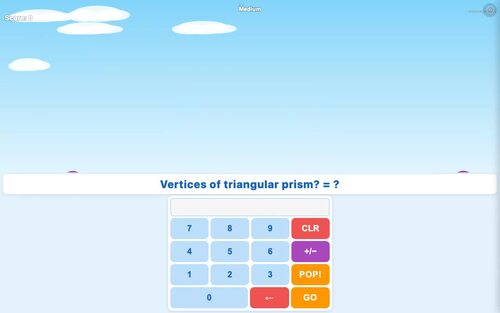 3rd Grade Identifying Shapes Math Game | Self-Checking Math Game
