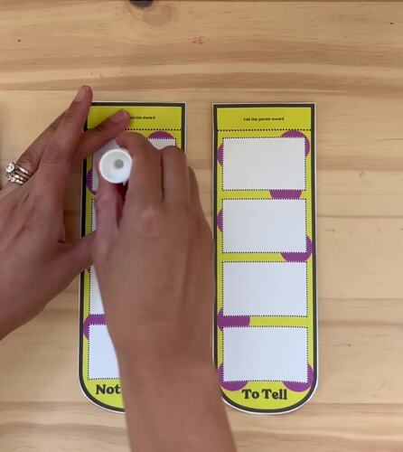 "A Bad Case of Tattle Tongue" Book Craft and Back to School Tattling Lesson