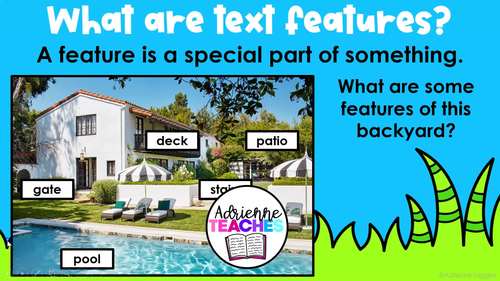 Nonfiction Text Features Mini Lesson #2 (Google & PPT) Distance Learning