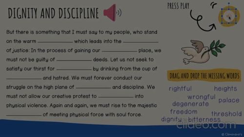 I Have a Dream Speech Listening Practice | MLK | Black History Month