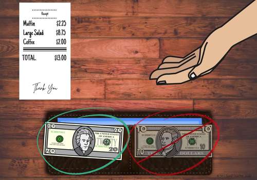 Boom Cards Paying for Your Order A Functional Life Skills Activity