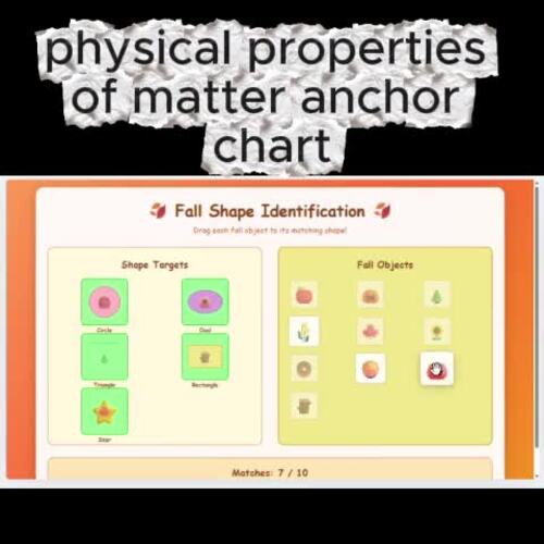 physical properties of matter anchor chart|digital resources|back to ...