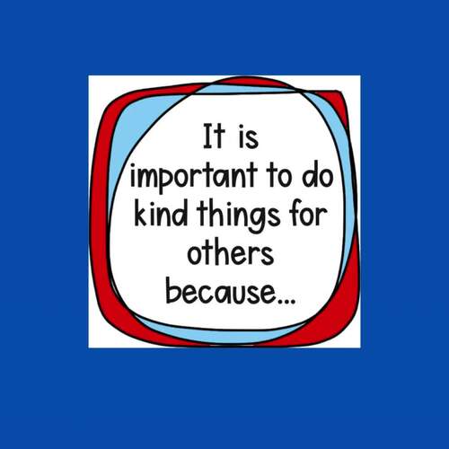 Kindness Quick Writing Prompts and Conversation Starters | Kindness ...