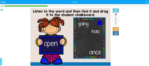 First Grade Sight Words - Listen and Find Boom Cards BUNDLE | TPT