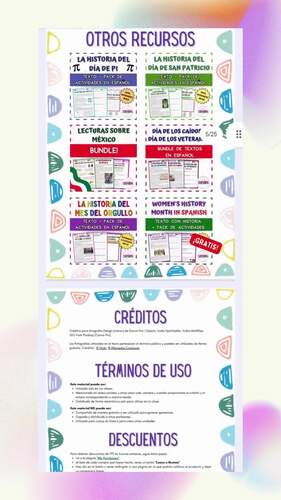 George Washington Biografía Lectura/George Washington Spanish Reading ...