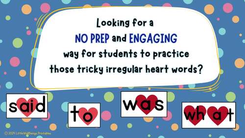 Roll and Read AND Roll and Write! | UFLI Aligned Heart Word Practice | K-2
