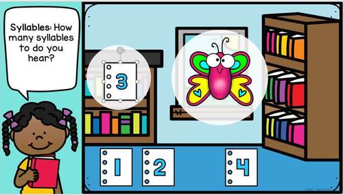 BACK TO SCHOOL Themed Syllables - ONLINE Distance Learning Google ...