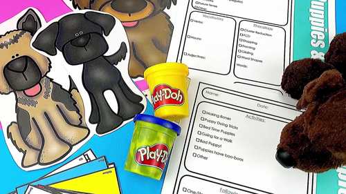 Preschool Speech and Language Therapy Activity Lesson Plan by Anna Dee SLP