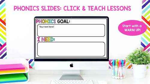 Phonics Slides Lesson 1st Grade Google Slides Powerpoint SOR Activities
