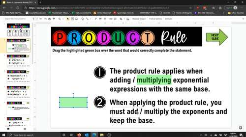 How To Use Exponents In Google Slides