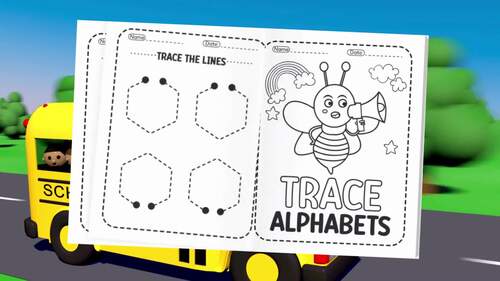 ABC Alphabet Learn Letter Tracing Workbook for Kids, Kindergarten ...