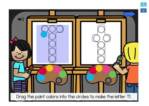 DIGITAL Alphabet Activities - Letters Q-T - Distance Learning - Boom Cards