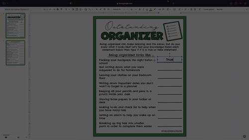 Back To School Social & Emotional Learning SEL | Outstanding Organizer