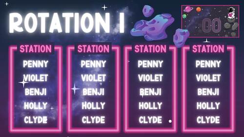 Out of This World Autoplay Timed Small Group Slides - Canva Pro/Edu ...