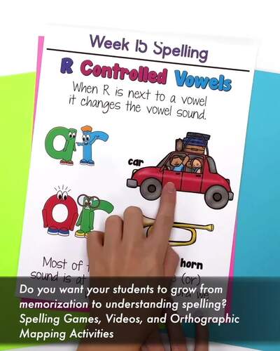 Second Grade Orton Gillingham Spelling Packets Bundle RTI (Dyslexia)