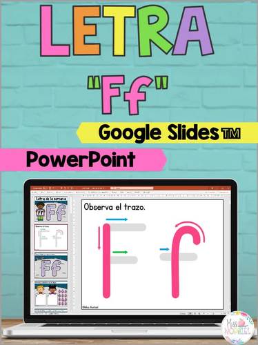 Alphabet activities in Spanish, Letter F for Google Classroom™ and ...