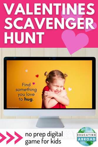 Valentine's Day Show and Tell Scavenger Hunt to Boost Oral ...