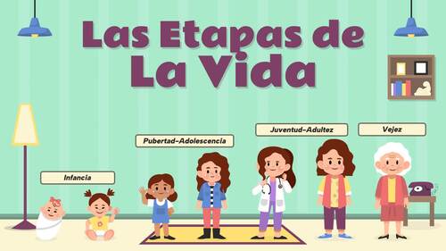 AP Spanish – Las Etapas de la Vida. (Life Stages) by Learn Spanish with ...