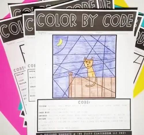 Color By Code by The Zesty Classroom | TPT