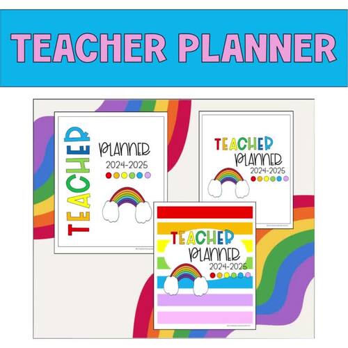 Teacher Planner '24-'25 by createloveandinspire | TPT