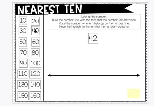 Digital Math//Number Sense Rounding Activity//Google Slides//DISTANCE ...