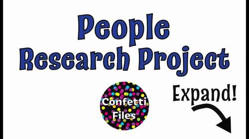 Research Paper Outline [Template] - People | Research Writing Essay Outline