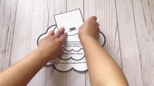 Little Bo Peep Nursery Rhyme Craft- Nursery Rhymes Activities by Liv ...